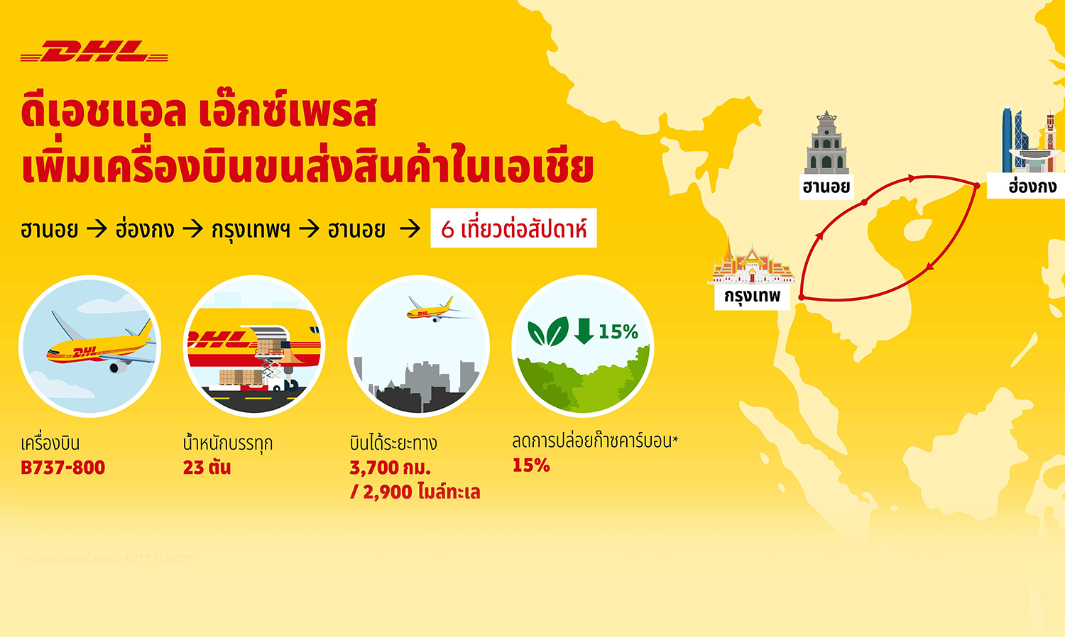 DHL Express Expands Air Freight in Asia, Connecting Bangkok, Hanoi, and ...